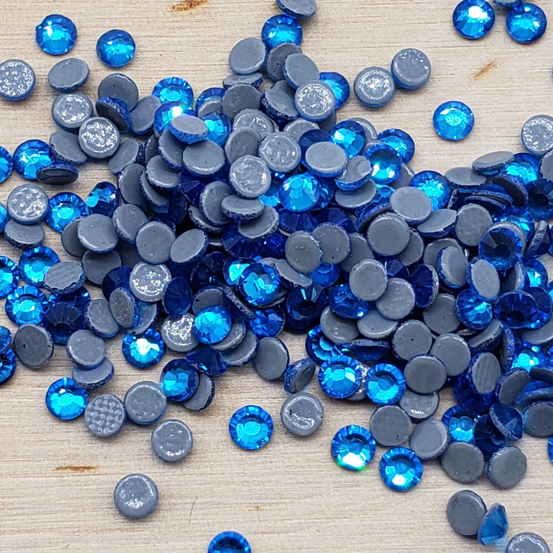 Capri Blue Hot Fix Rhinestones – Charmed By TJ