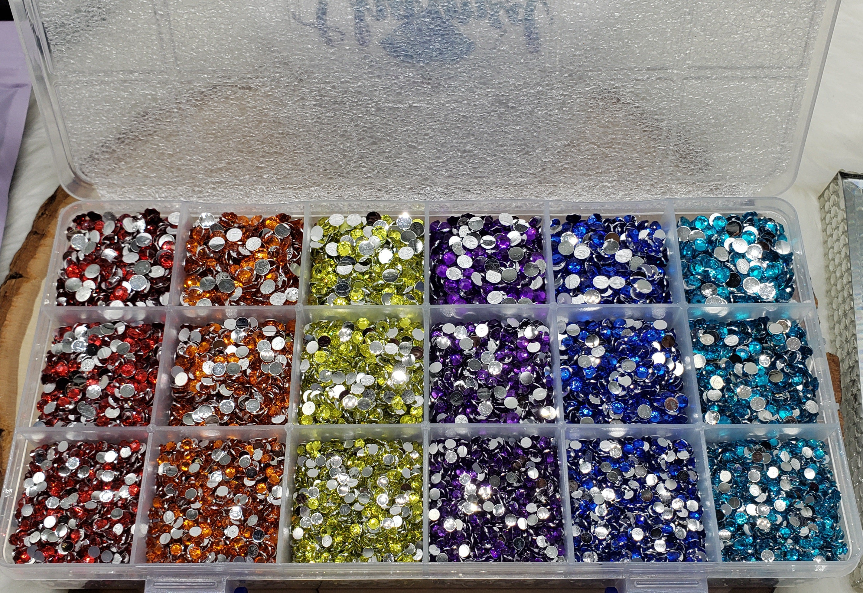 Rainbow Resin Rhinestone Kit – Charmed By TJ