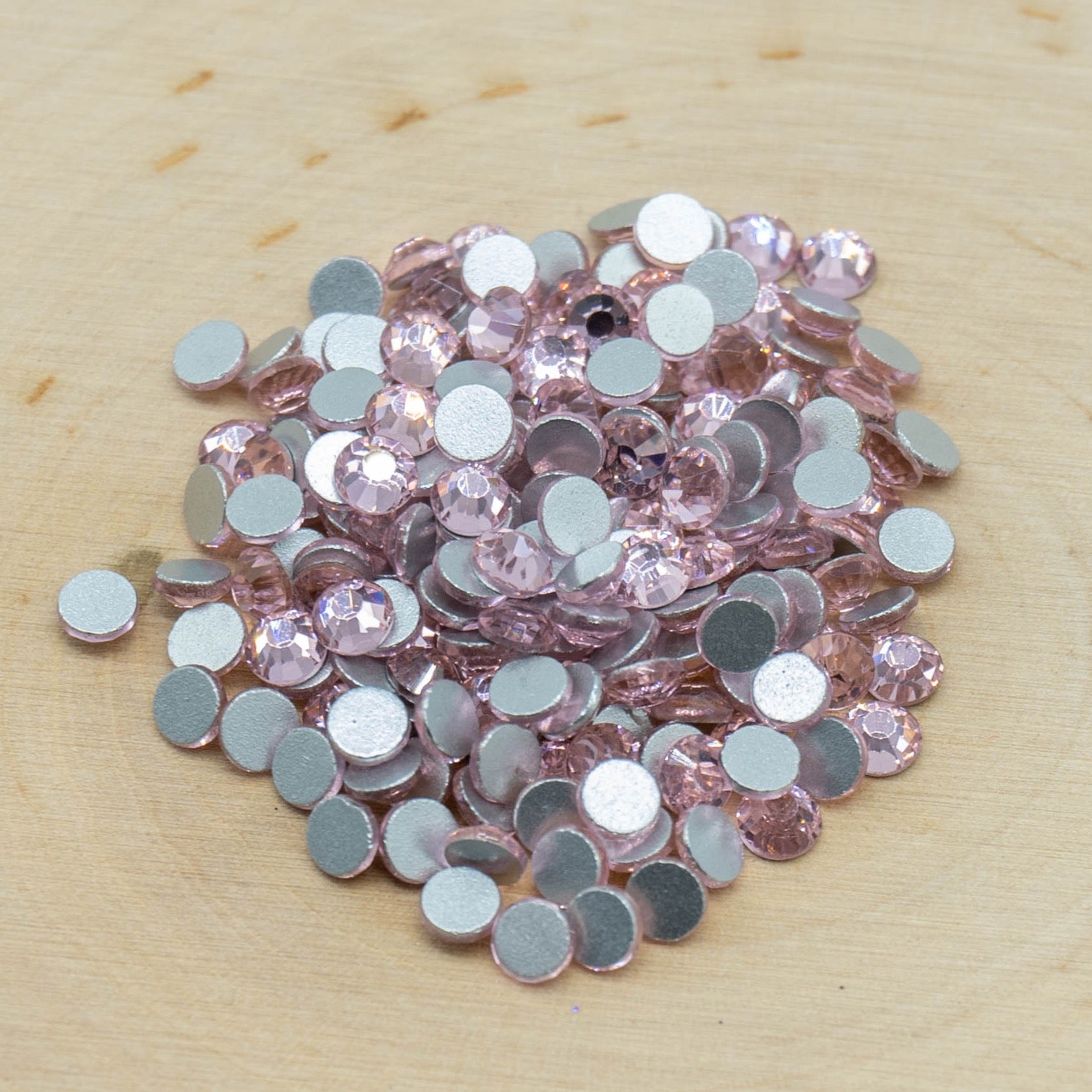 Light Pink Glass Rhinestones – Charmed By TJ